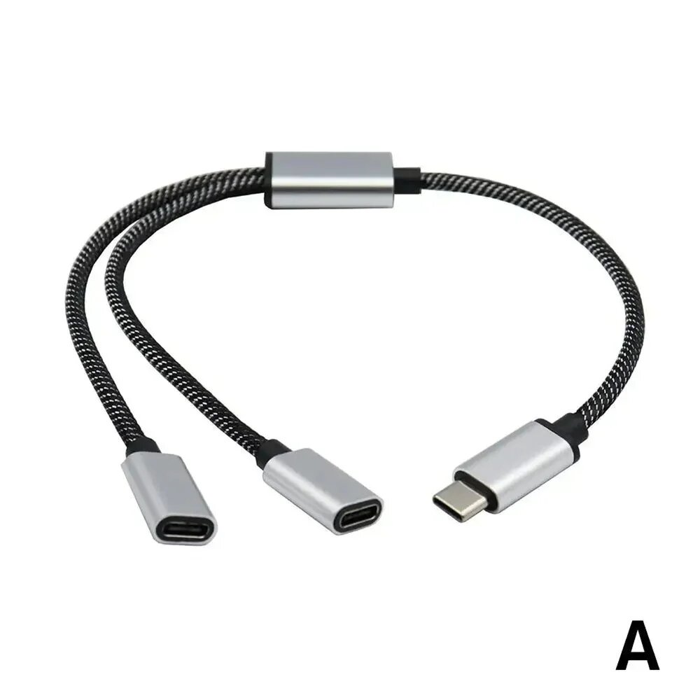 USB C разветвитель 3 в 1, Цвет: A