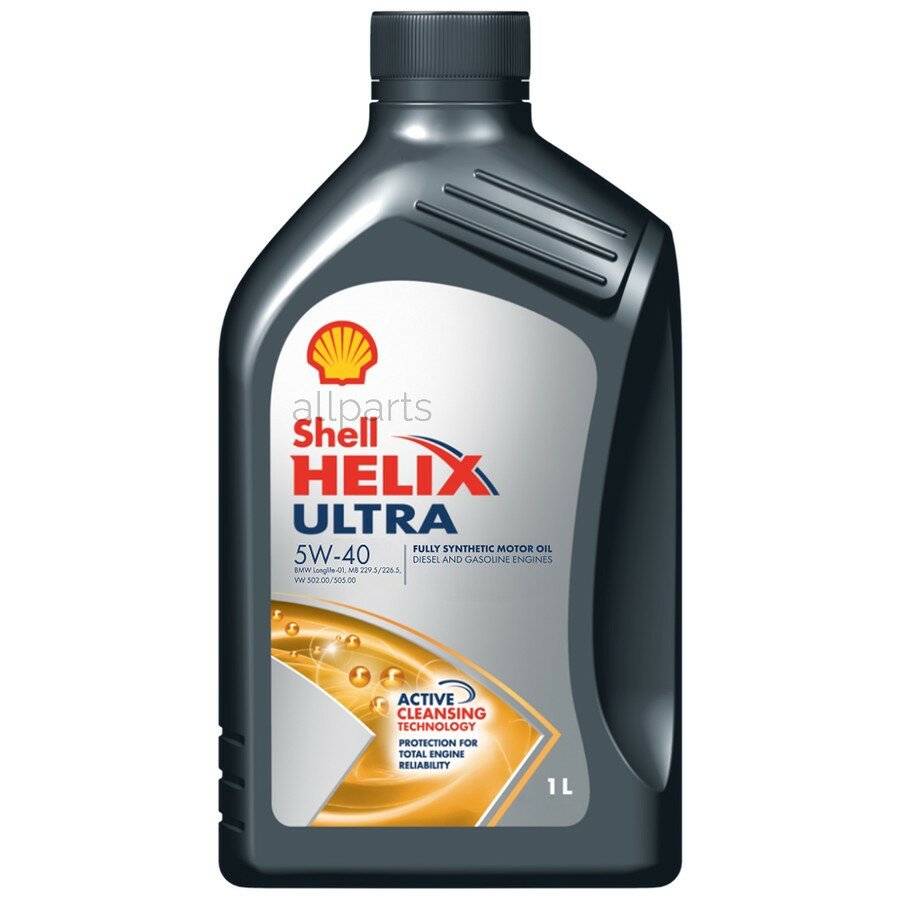SHELL '550052677 Масло моторное Shell Helix Ultra 5W40 1л
