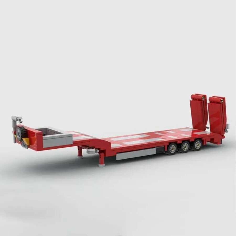 Модульный набор для сборки прицепа к городскому грузовику