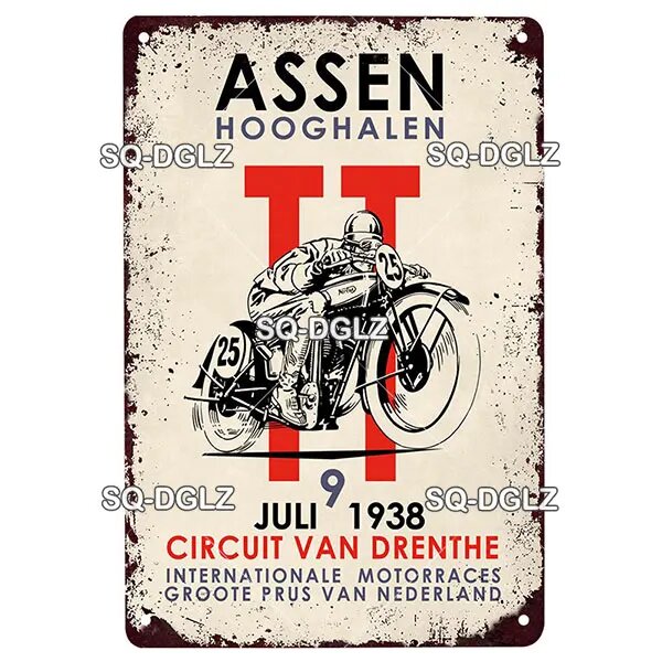 Мотоциклы металлический знак винтажная табличка металла плакат жестяная вывеска украшения стены Бар Паб Декор для гаража гоночный автомобиль плакат