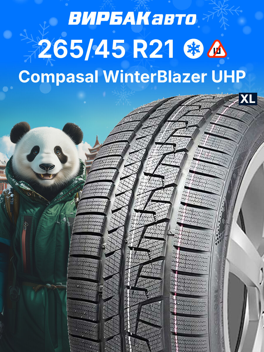 Зимние шины COMPASAL WinterBlazer UHP 265/45 R21 108V XL, зимняя автомобильная резина