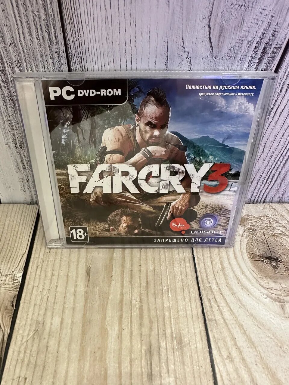Диск с игрой Far cry 3 (русская версия) для пк лицензия