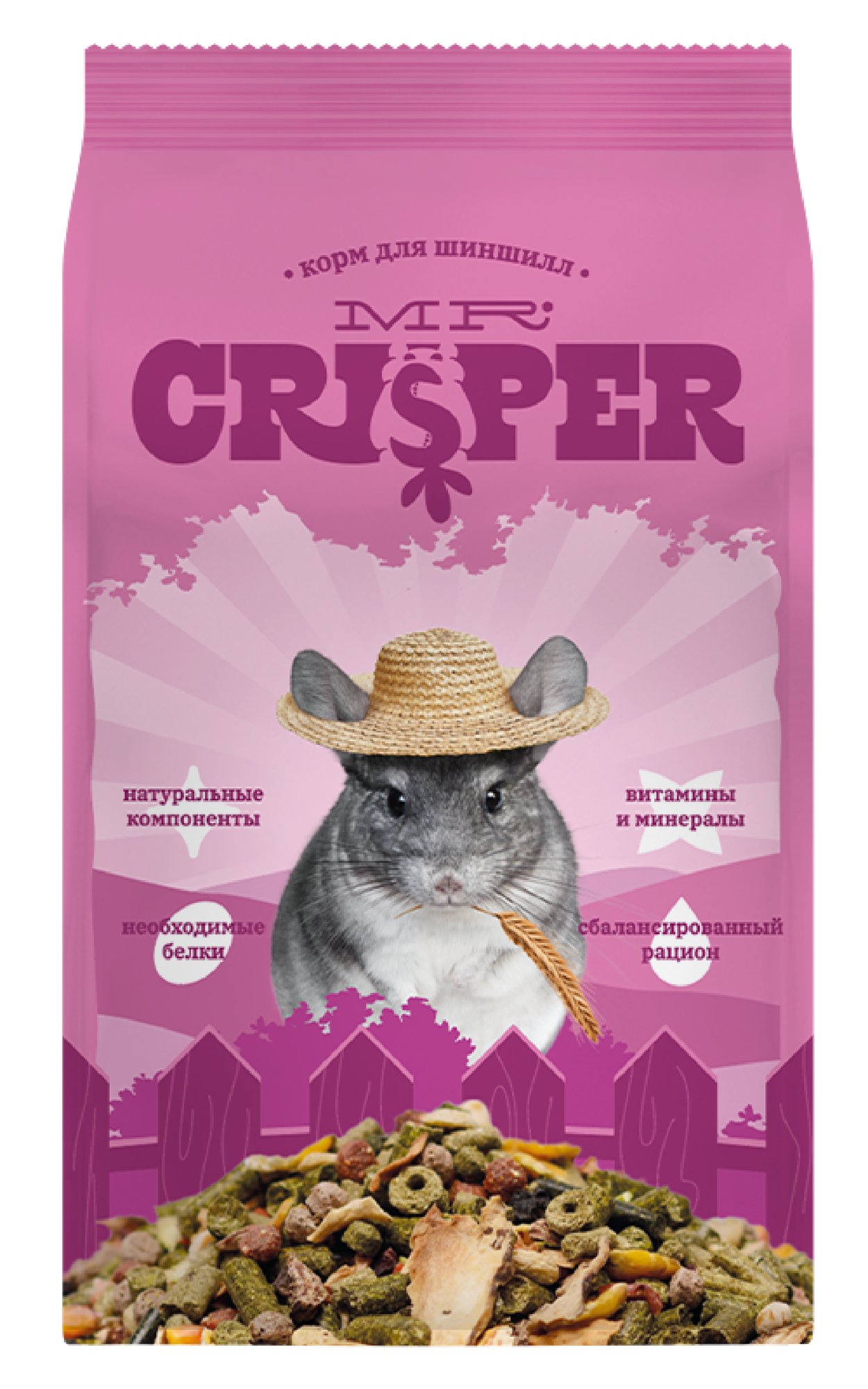 Корм для шиншилл