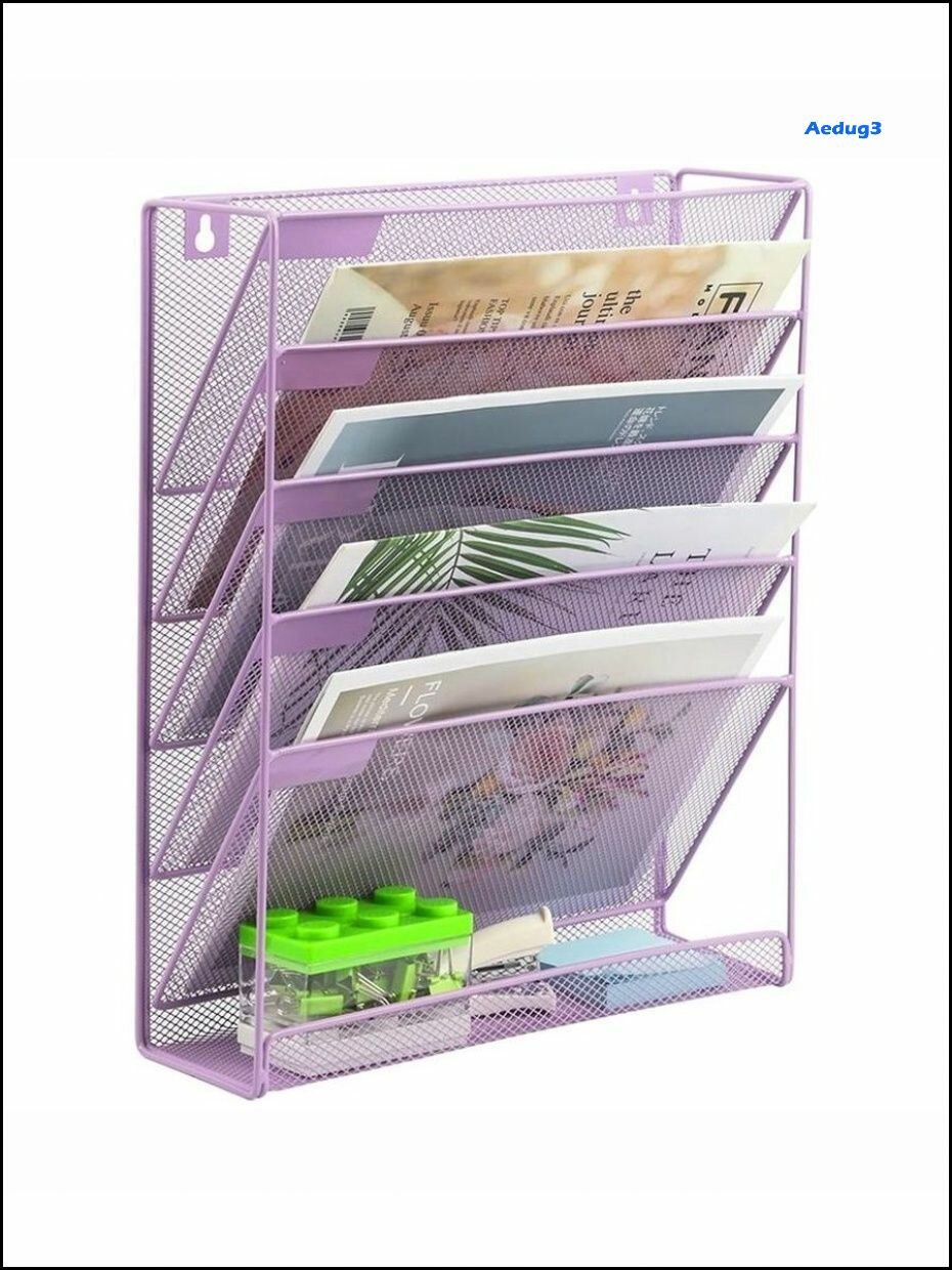 Лоток для бумаг металлический стойка для A4-размерных документов, многоуровневая организация для офиса