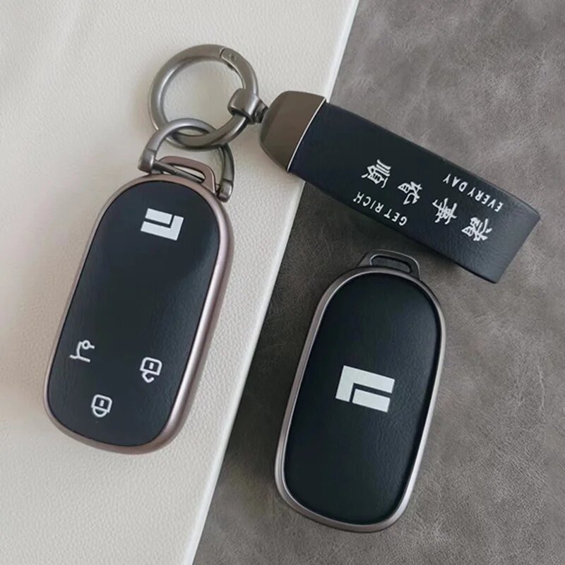 Черный брелок для ключа Geely ROX 01, BAIC Polestone 01