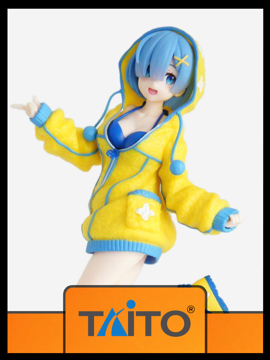 Оригинальная фигурка Rem от Taito из аниме Re: Zero / Рем «Жизнь в альтернативном мире с нуля» 23 см