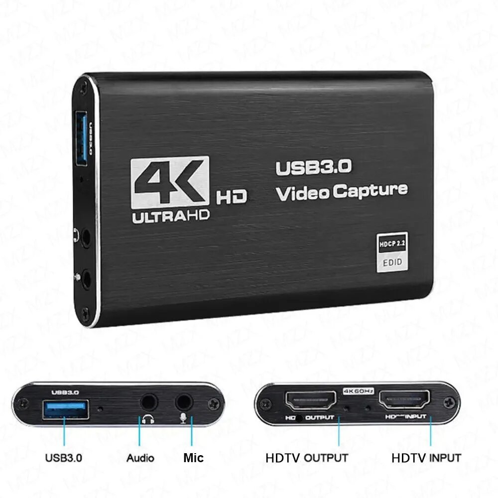 MZX Карта захвата видео 4K
