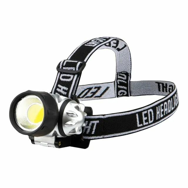 Фонарь налобный, трехрежимный, поворотный, СОВ H-1 REXANT