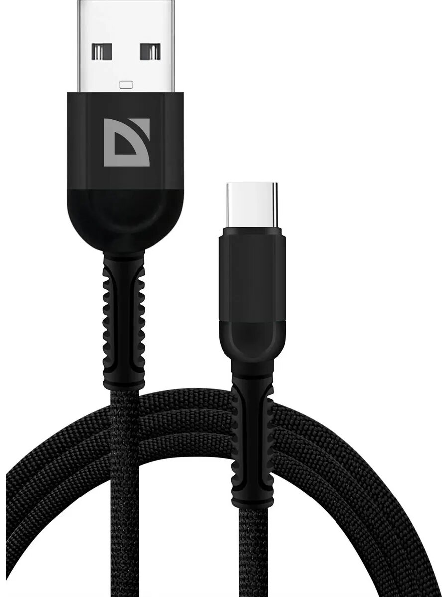 Кабель для зарядки F167 Type-C 2.4 А Черный