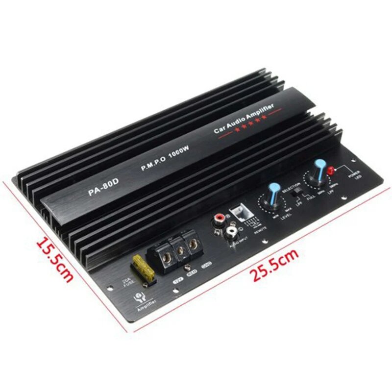 Автомобильный усилитель MAOZUA PA-80D 1000Вт