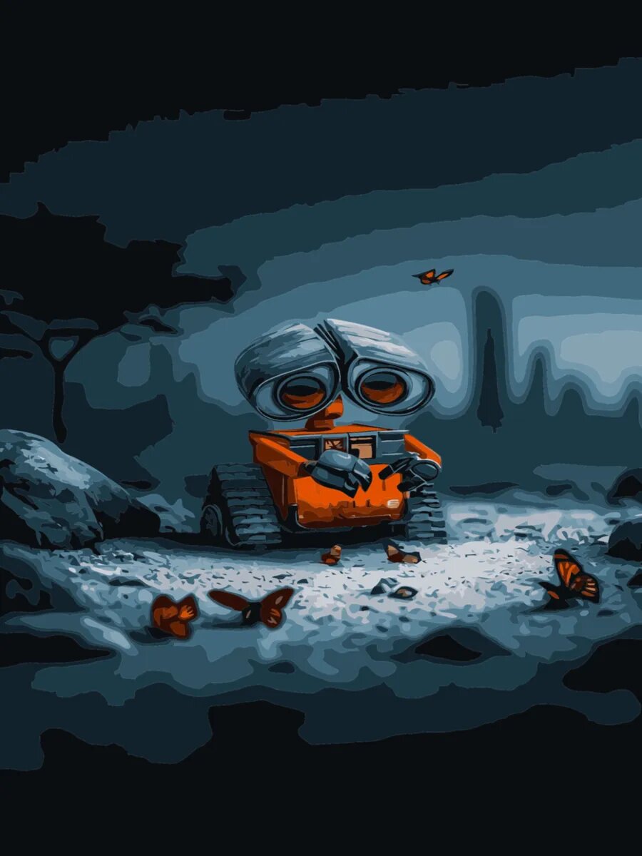 Картина по номерам валли