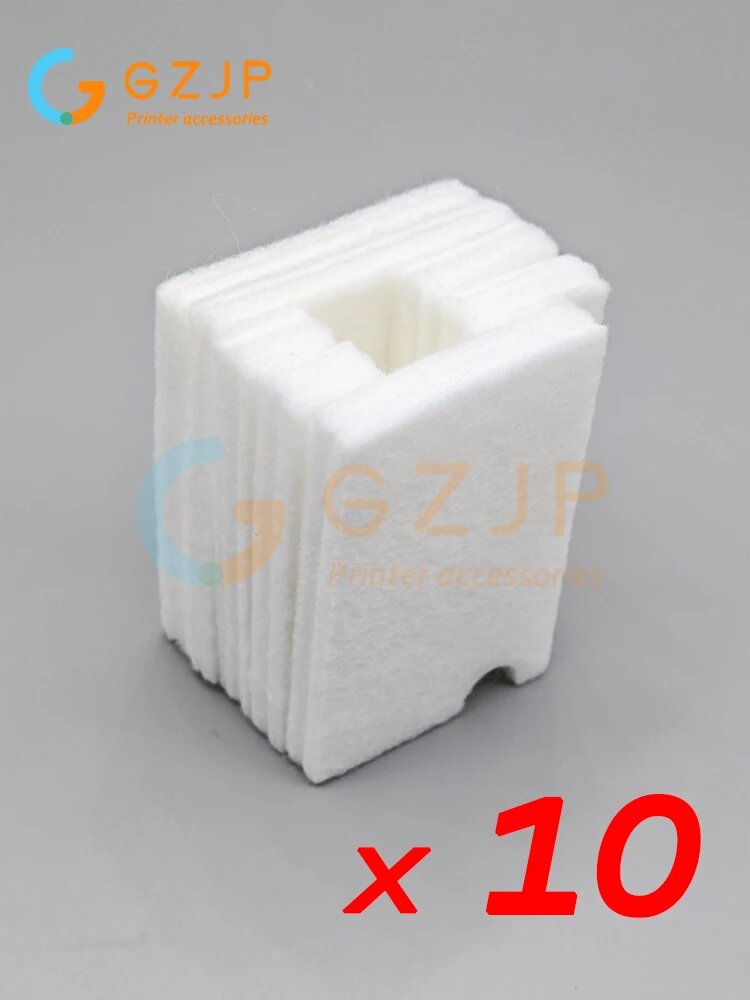 Губка-поглотитель чернил для Epson L3110 L1110 L3118 L3119 L3166 L3167 L3168 L3169 10 PCS Square