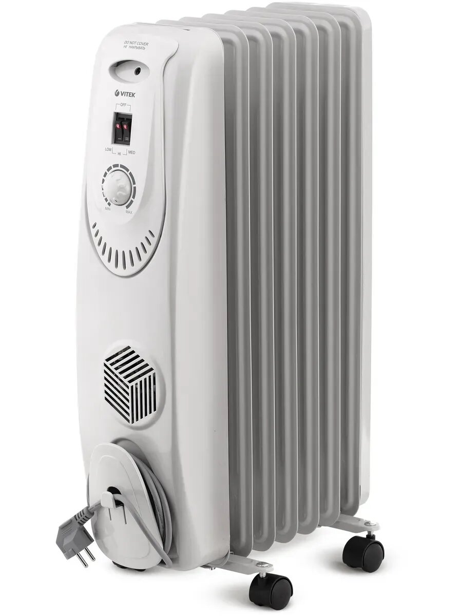 Конвектор VT-1704 1500Вт белый