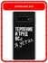 Чехол на Samsung Galaxy S10 / Самсунг Галакси S10 с принтом "Упорный труд", проз...