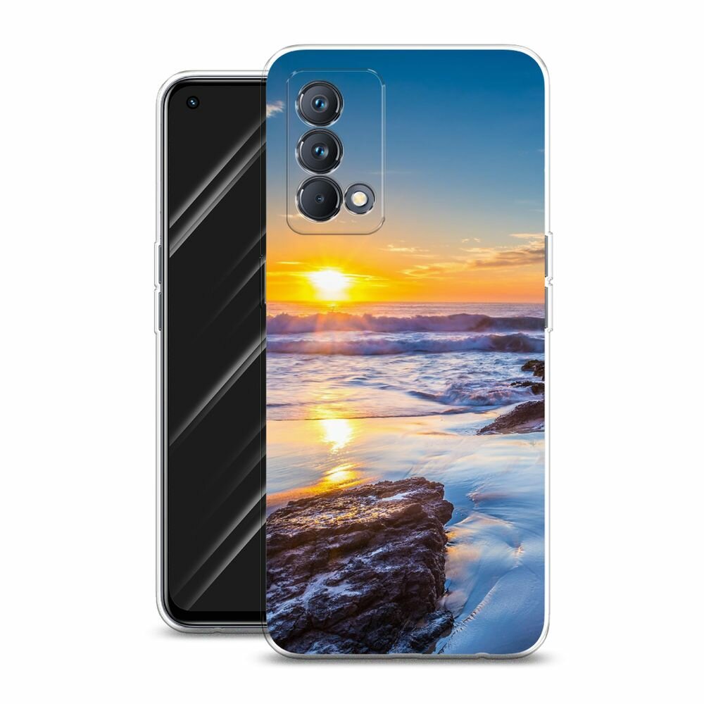 Чехол на Realme GT Master Edition / Реалми GT Мастер Эдишн с принтом "Восход 6" — фото 1