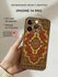 Силиконовый чехол на Apple iPhone 14 Pro / Айфон 14 Про с принтом Ковер