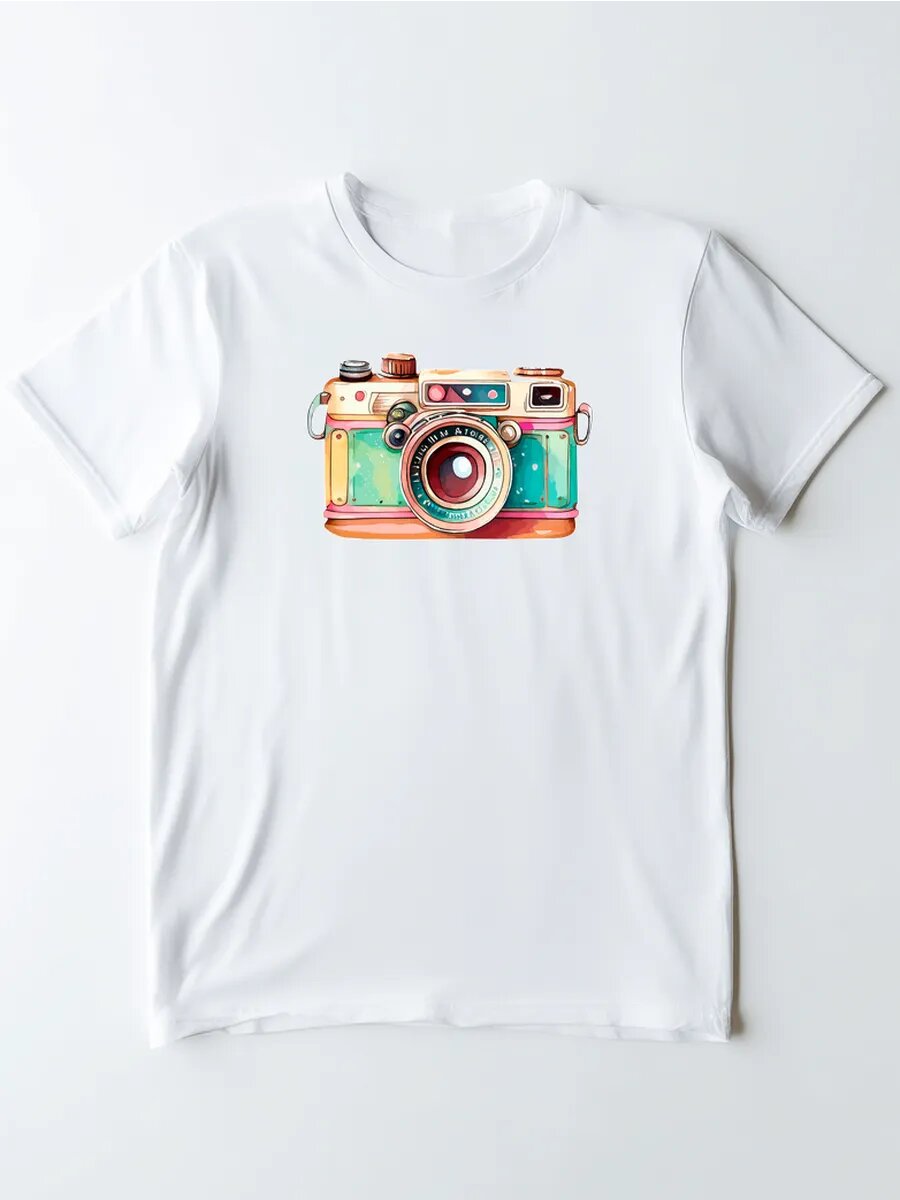 Футболка фотоаппарат