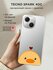 Чехол на Tecno Spark 40C / Текно Спарк 40C с принтом "Влюблённая уточка - 14 фев...