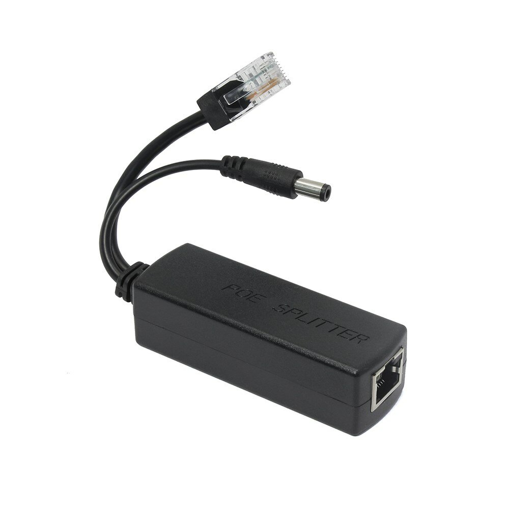 PoE-сплиттер AN-PSL Amatek, поддержка PoE, 12 В/1 А, 100 Мбит/с