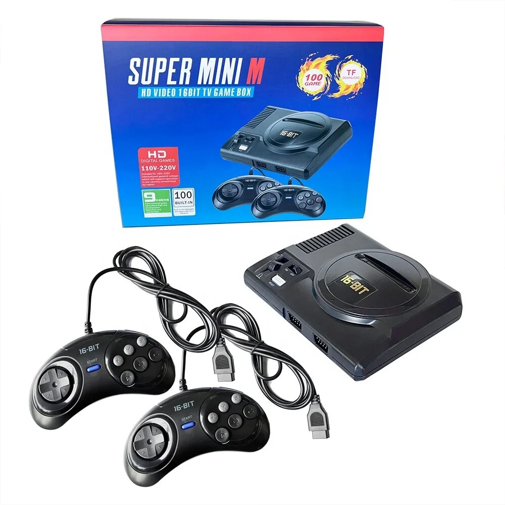 Игровая консоль OWLLON SG-108 16BIT, Plug Type: EU