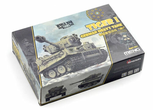 Meng Model WWT-001 Немецкий Tiger I Модель сборки танков(Q Edition)