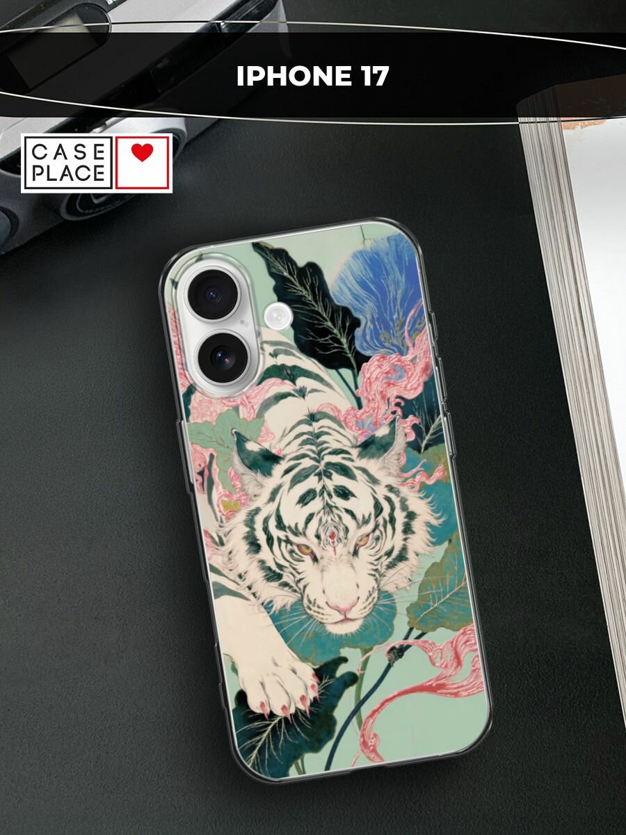 Чехол на Apple iPhone 17 / Айфон 17 с принтом "Охотник"
