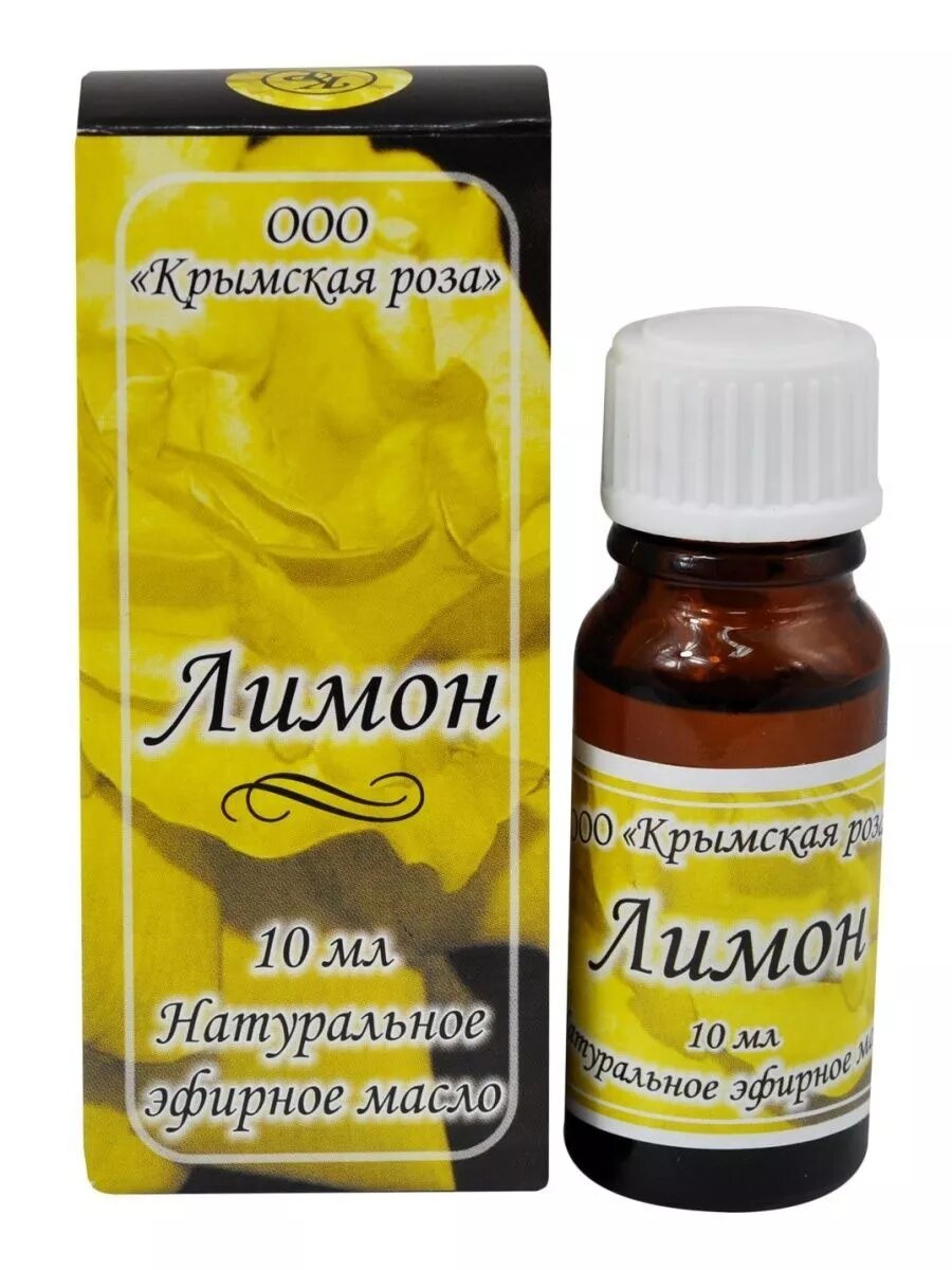 Эфирное масло Крымская роза лимона, 10 мл, для наружного применения