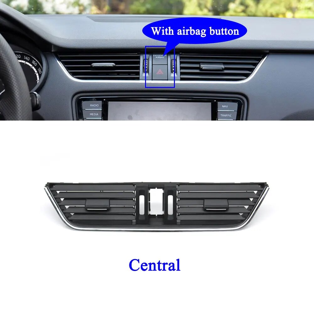 Вентиляционная решетка Skoda Octavia 2015-2021, Central 1PC