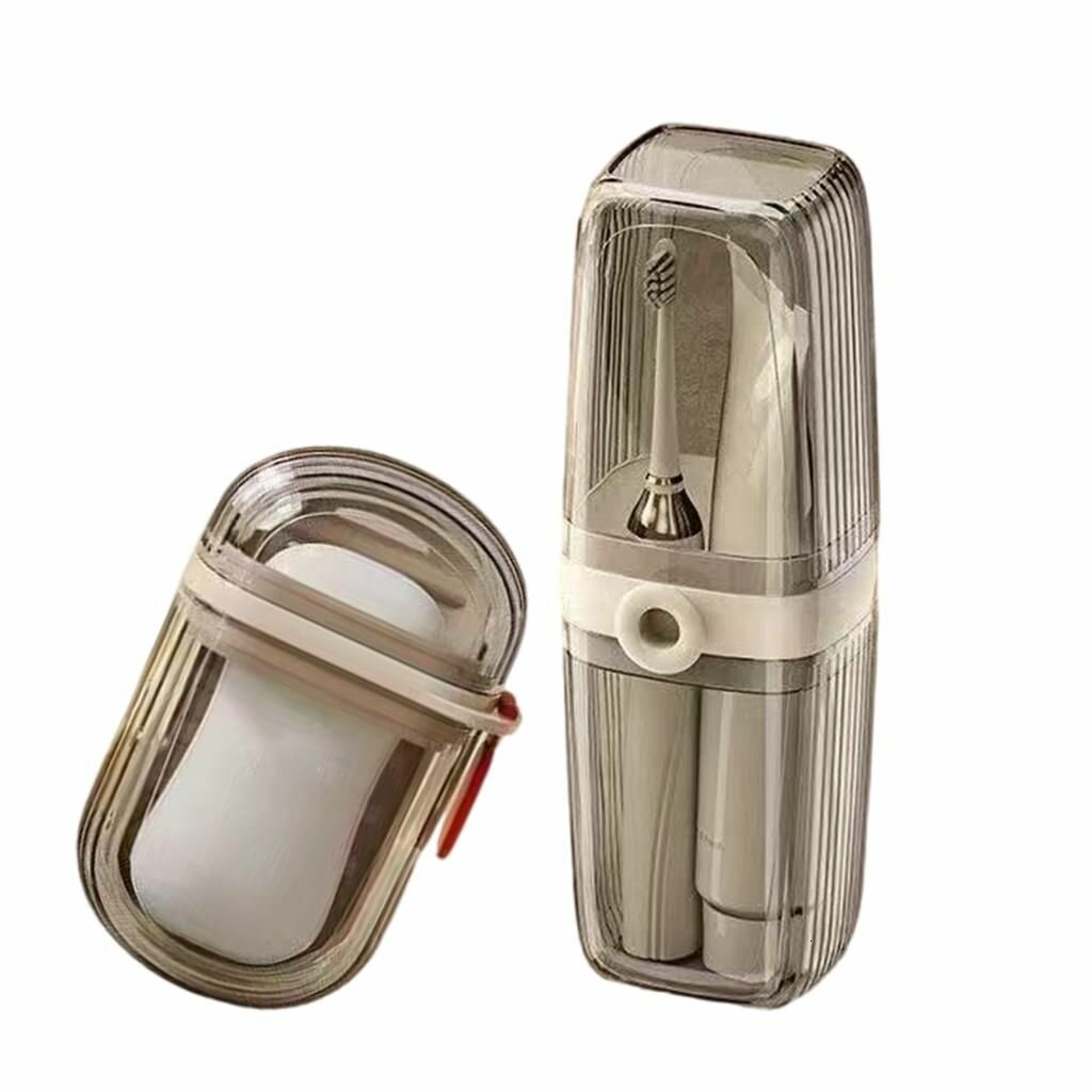 Набор из 2 предметов, портативная дорожная мыльница для полоскания рта