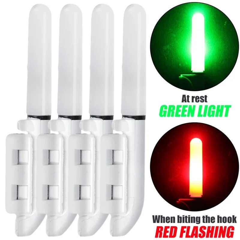 Электронные поплавки для ночной рыбалки, 1 шт. Белый, 4pcs