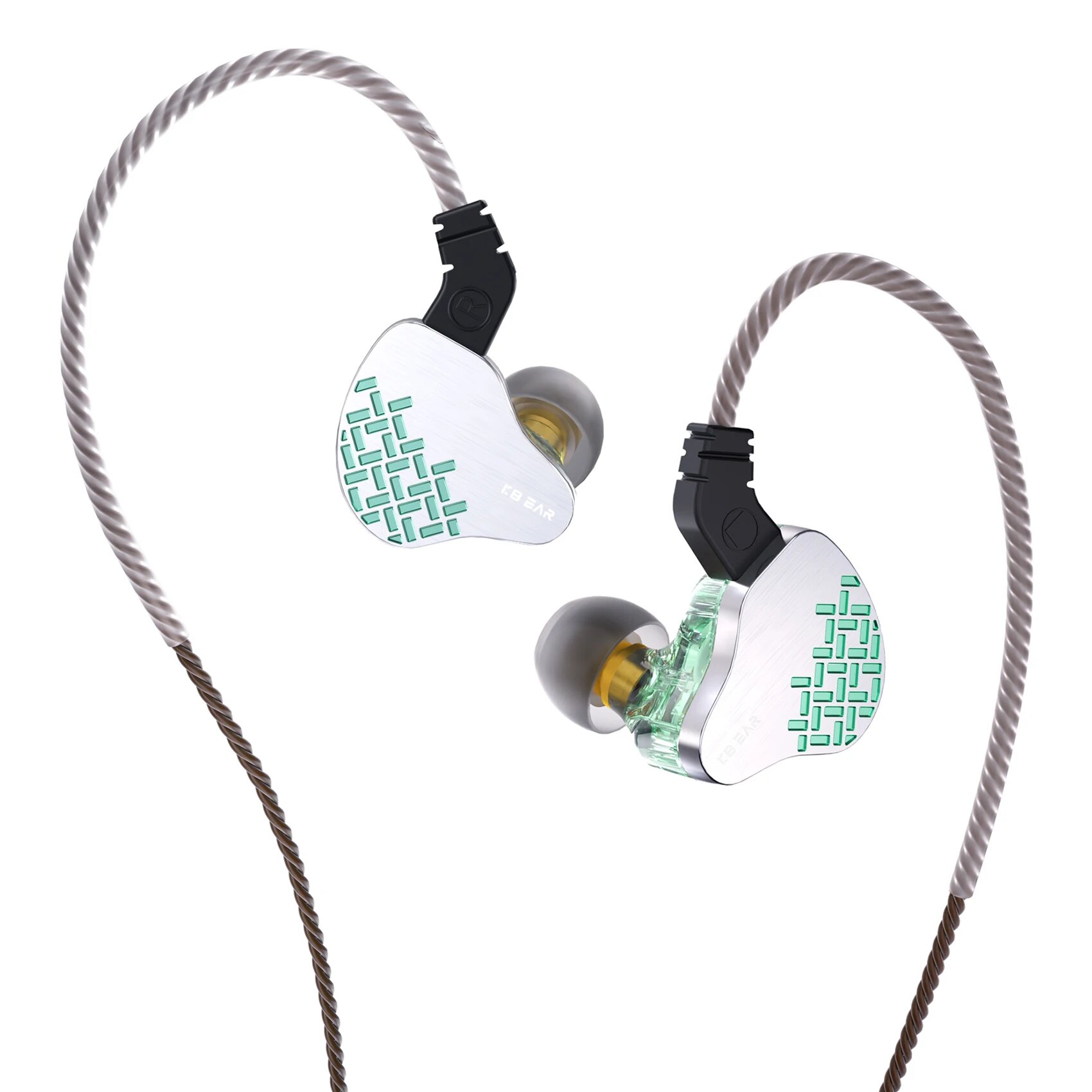 KBEAR Rosefinch наушники Green no mic