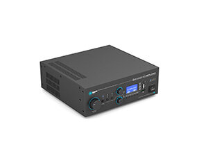 CVGAUDIO M-83Tmz - Профессиональный многофункциональный микшер-усилитель с двумя управляемыми спикерными зонами для работы со 100V трансляционными акустическими системами. Мощность – 80W / 100V