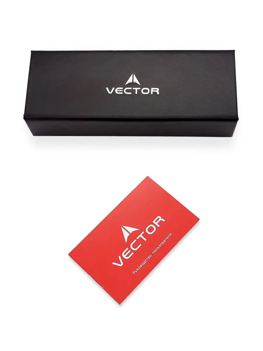 Наручные часы VECTOR, черный/серебристый — фото 1