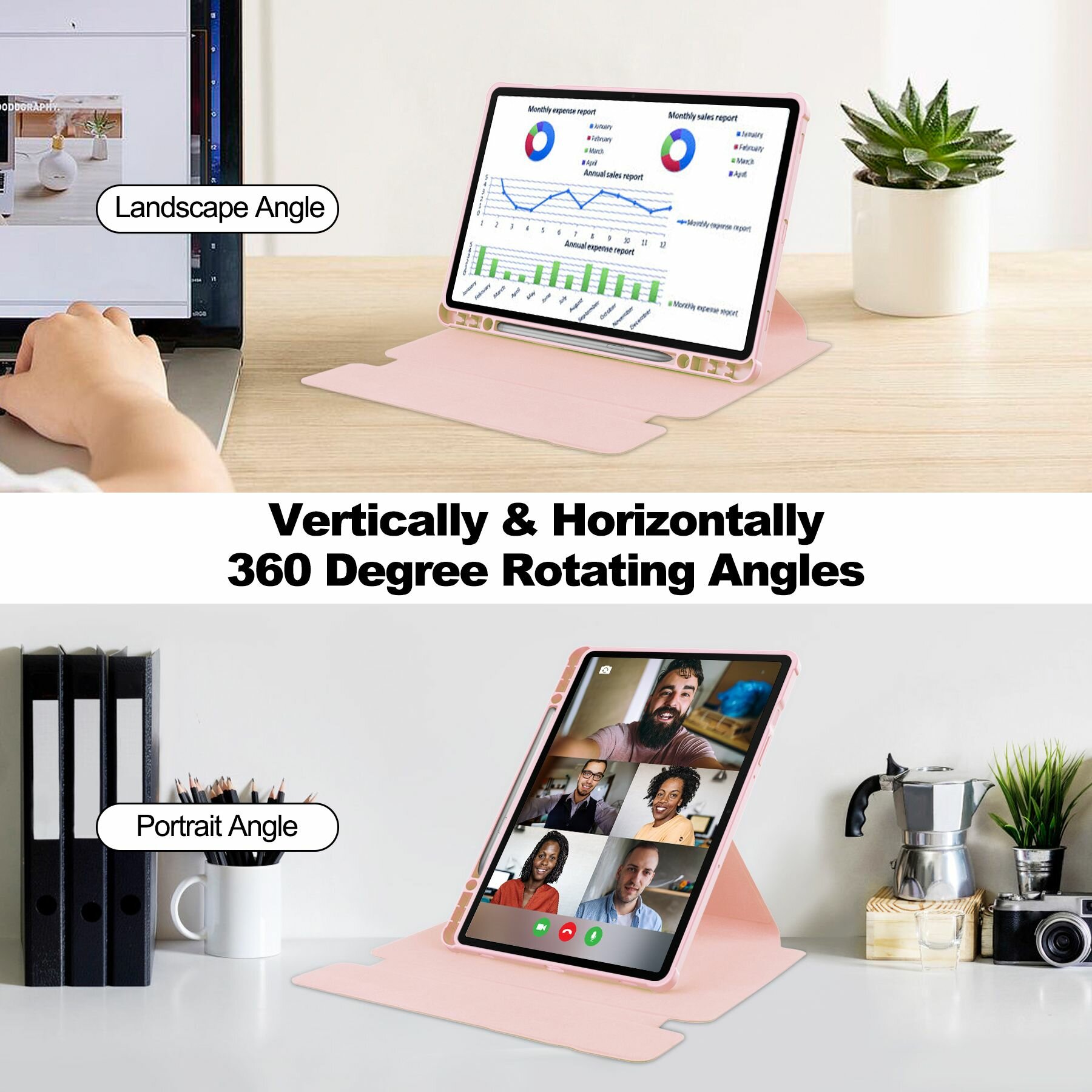 Чехол книжка Для Samsung Tab S10 FE, Tab S9 FE, S9 (X510 X516 X520 X526 X710 X716) 10.9' / Самсунг Галакси Таб S9 FE S10 FE, (+ Клавиатура)