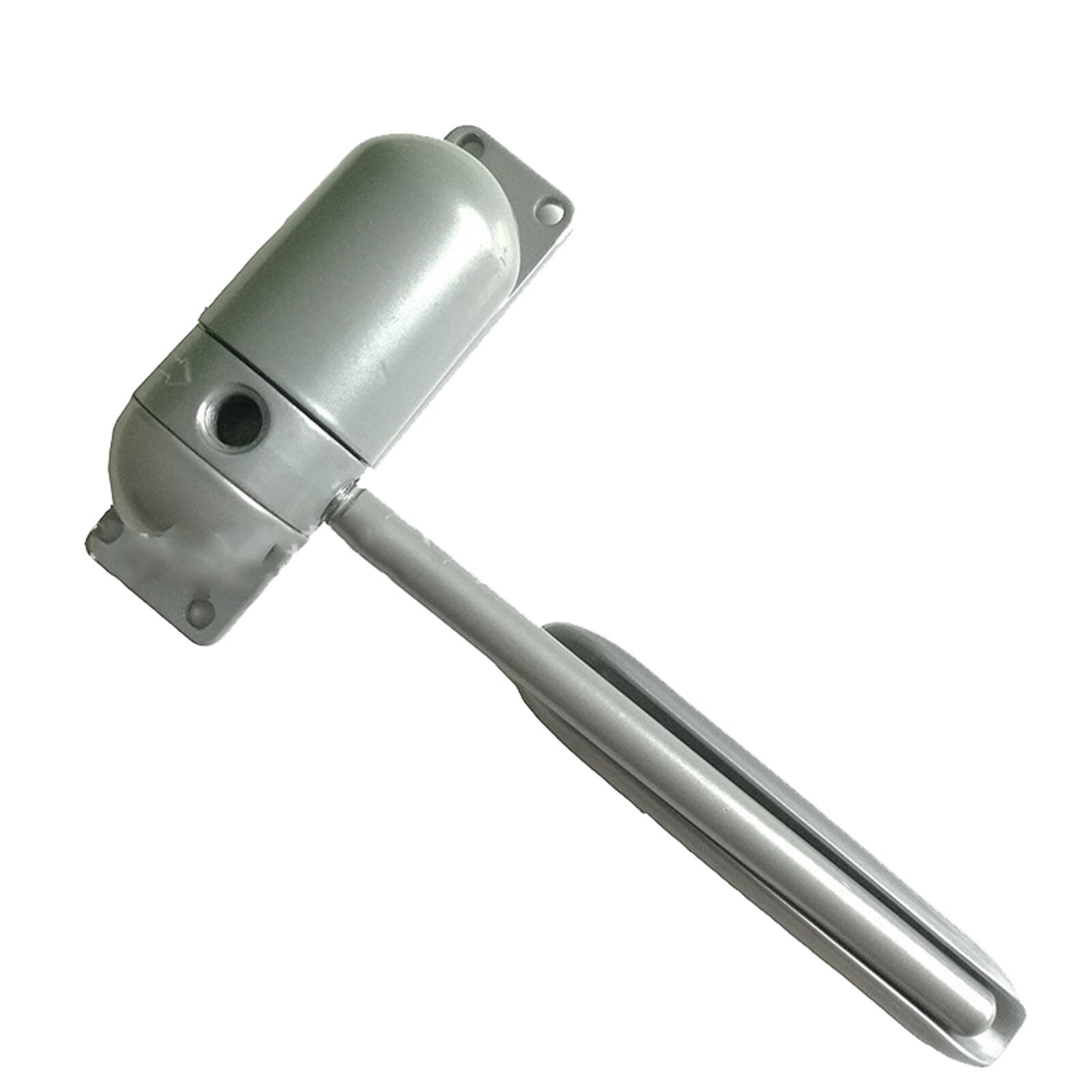 Автоматический дверной доводчик металлический мини малошумный скрытый пружинный дверной доводчик для проживания серый