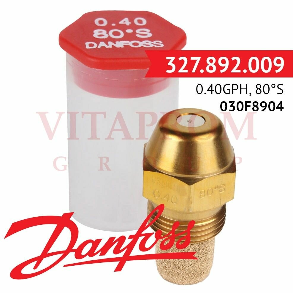 Форсунка Danfoss 0.40GPH, 80S, 030F8904