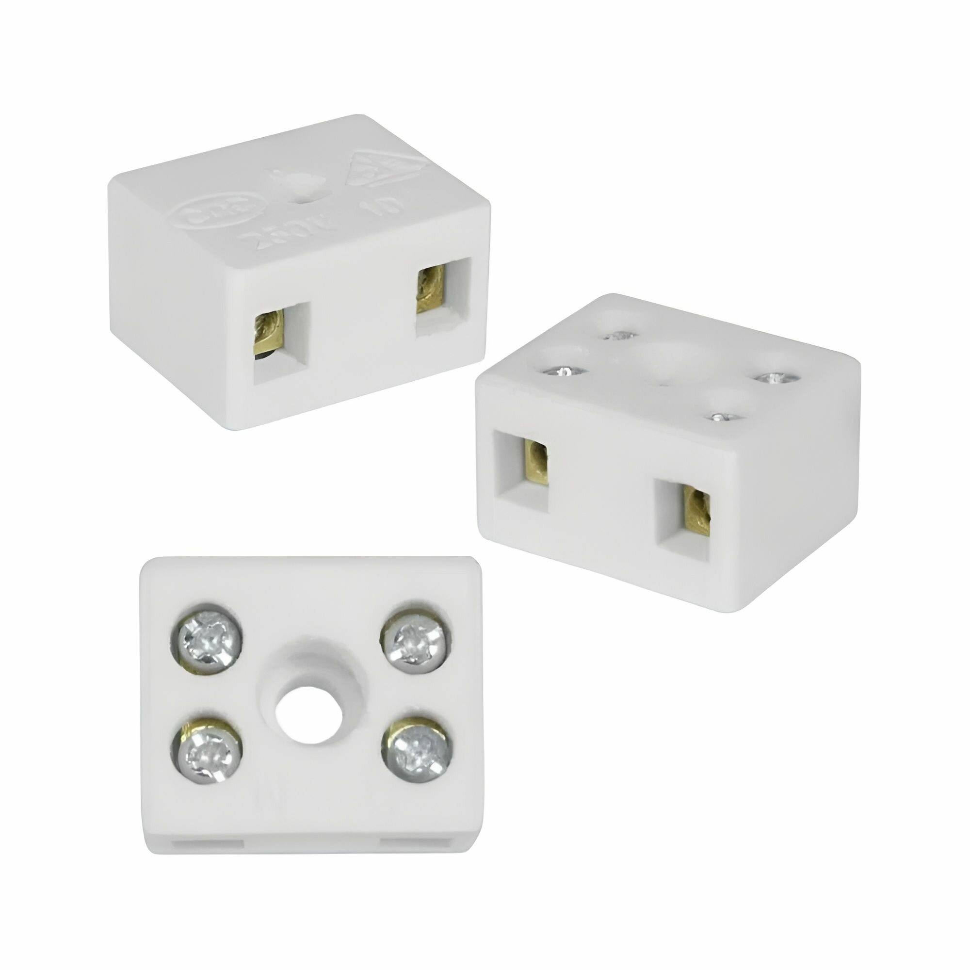 Винтовая керамическая клемма для проводов Pro Legend PL 3851(10 штук в упаковке)