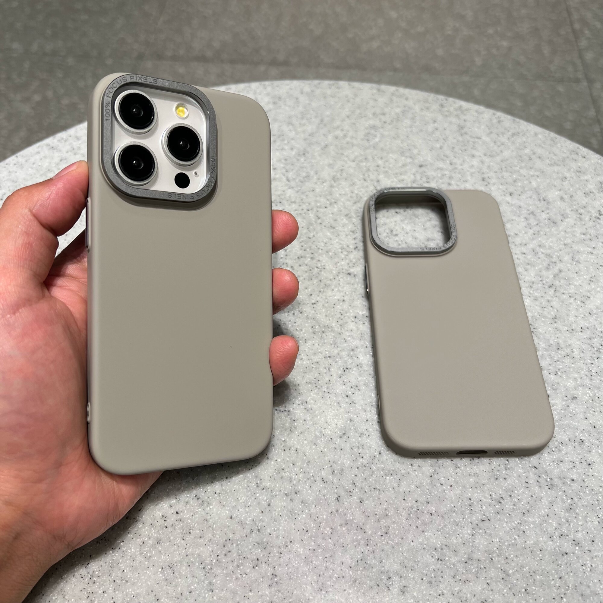 Премиум-чехол из титаново-серого металла с матовой поверхностью для iPhone 12, полная защита от ударов