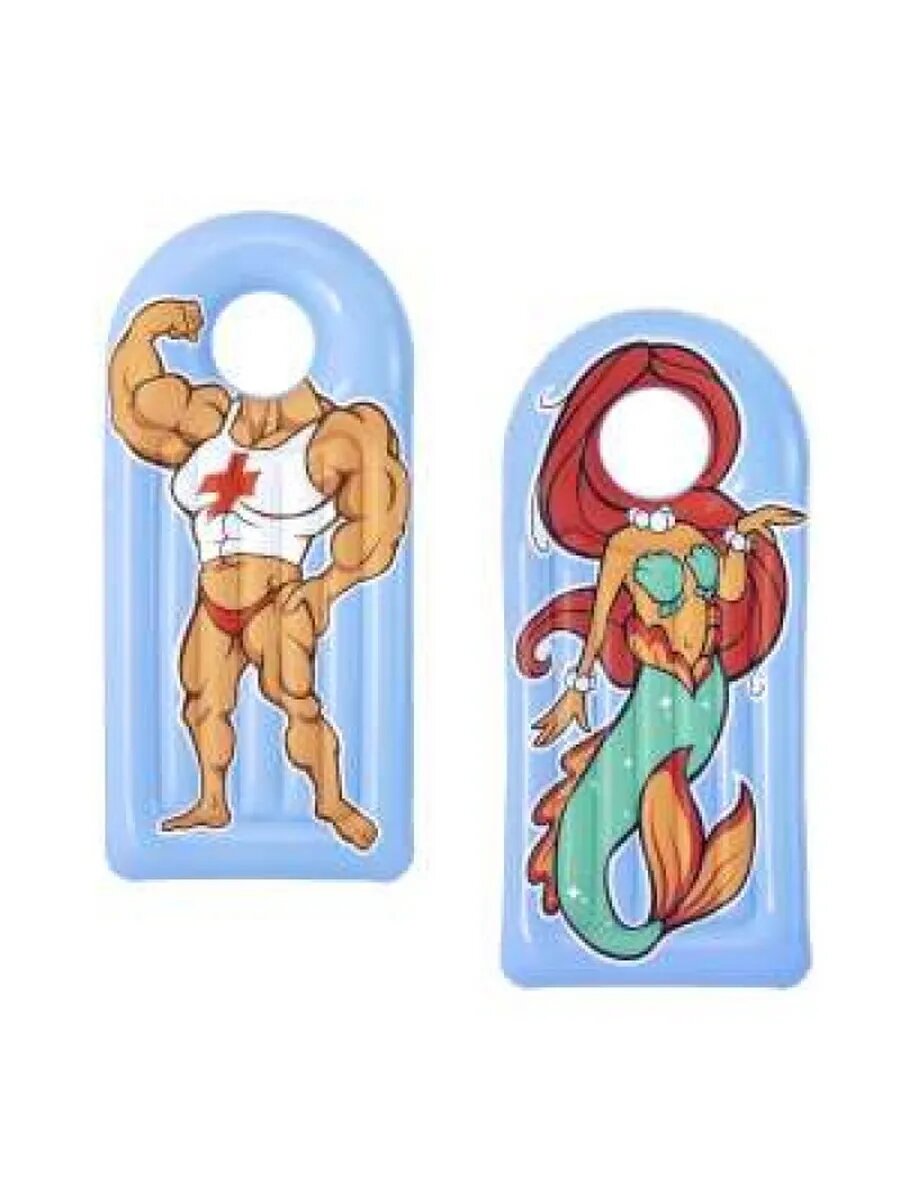 Надувной матрас Face Flip 188см x 89см (Арт. 43421)