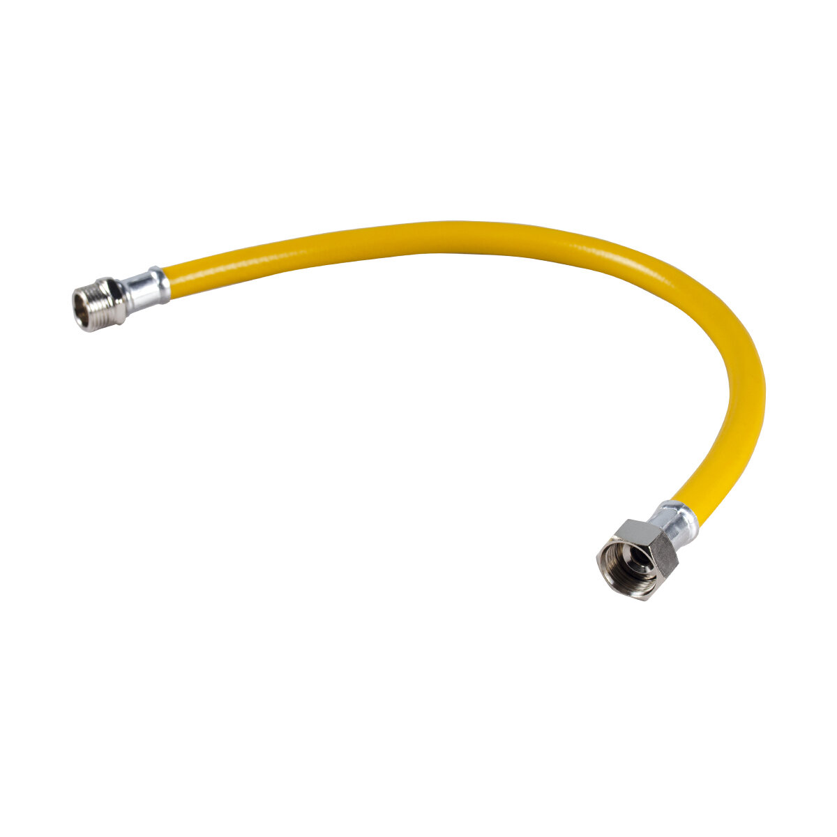 Шланг для газа ELKA ПВХ 1-2", 10х15, 0,5 м, гайка-штуцер