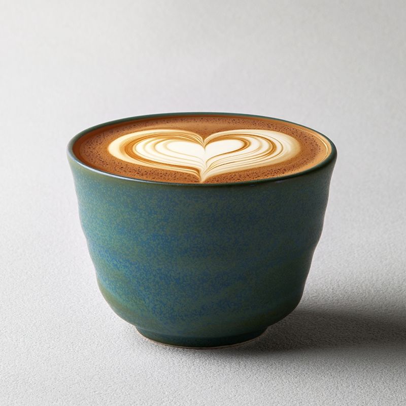 Элитная ручная керамическая кружка для латте-арта, винтажная кружка из керамики с эффектом состаренной поверхности, 280