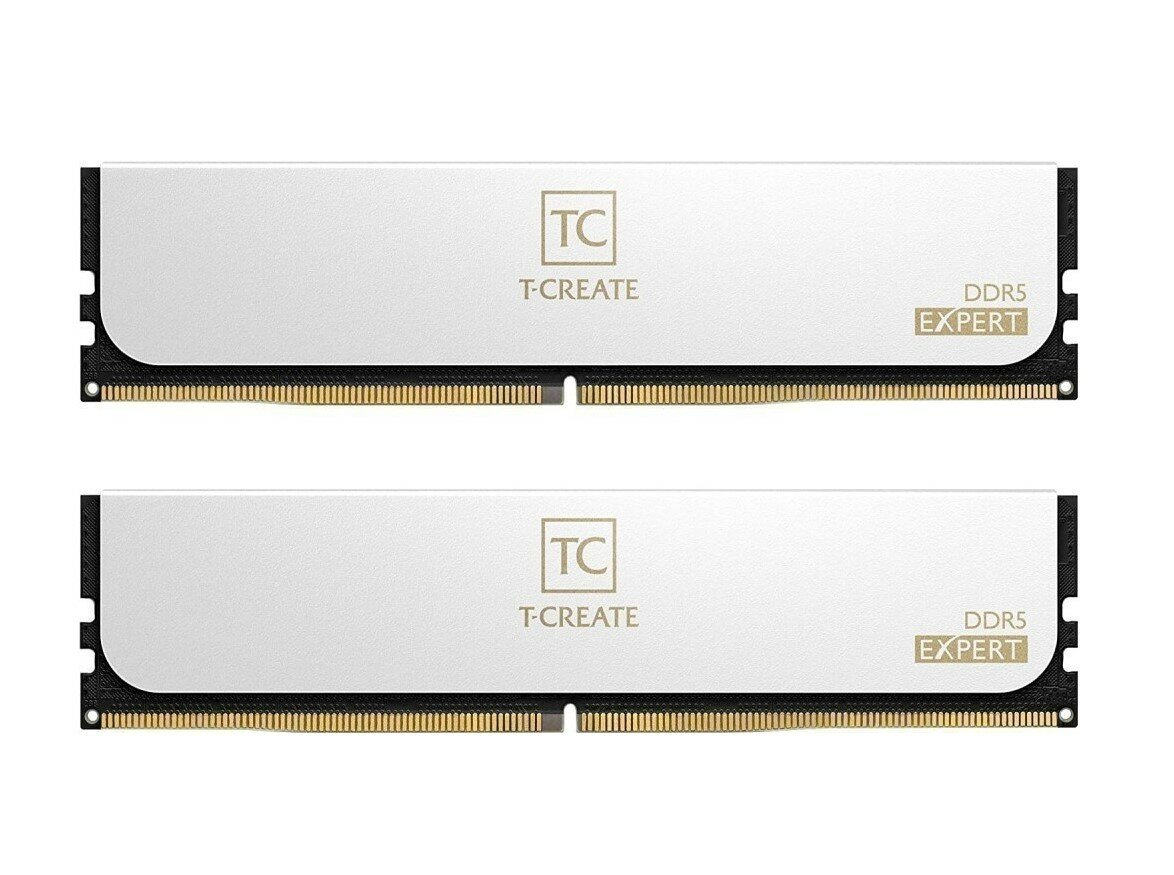 Оперативная память TEAMGROUP T-Create Expert 64GB (2x32GB) DDR5 6000MHz CL34 CTCWD564G6000HC34BDC01