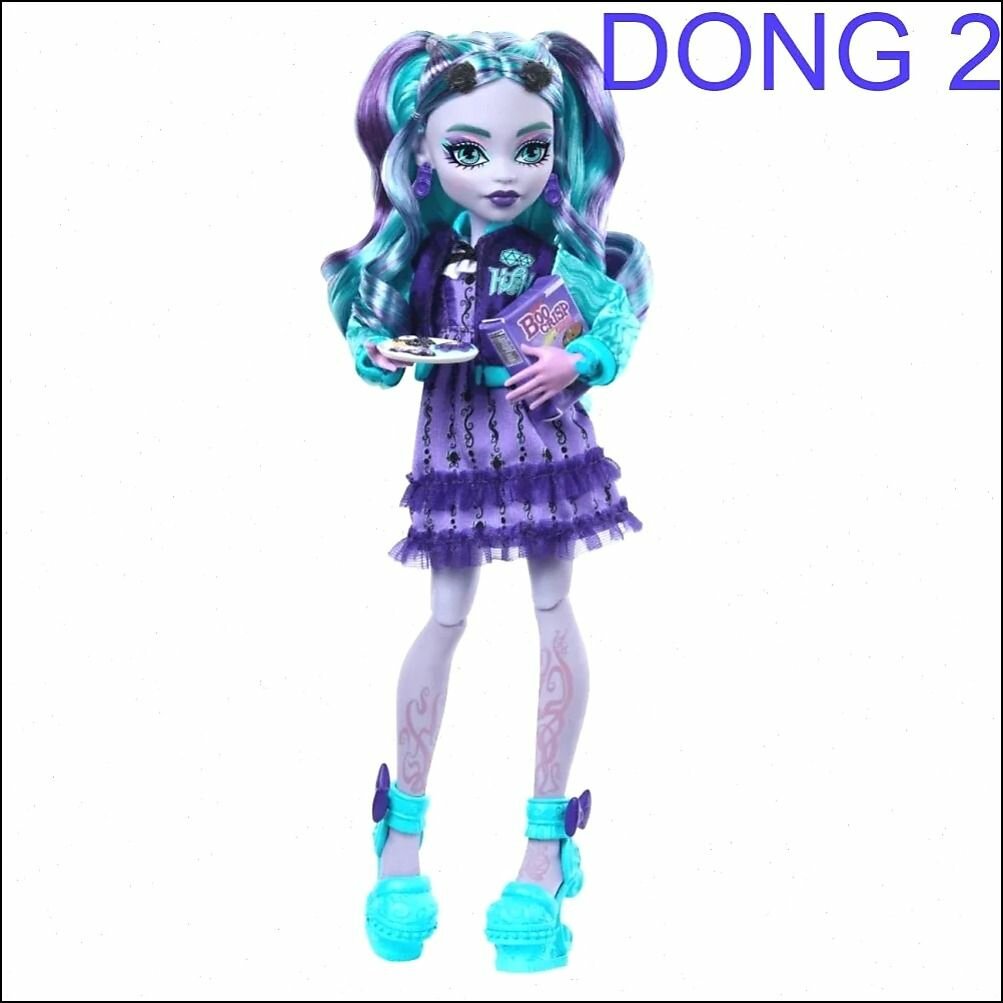 Кукла Монстр Хай Твайла Книга страха высота 27 см для детей от 6 лет