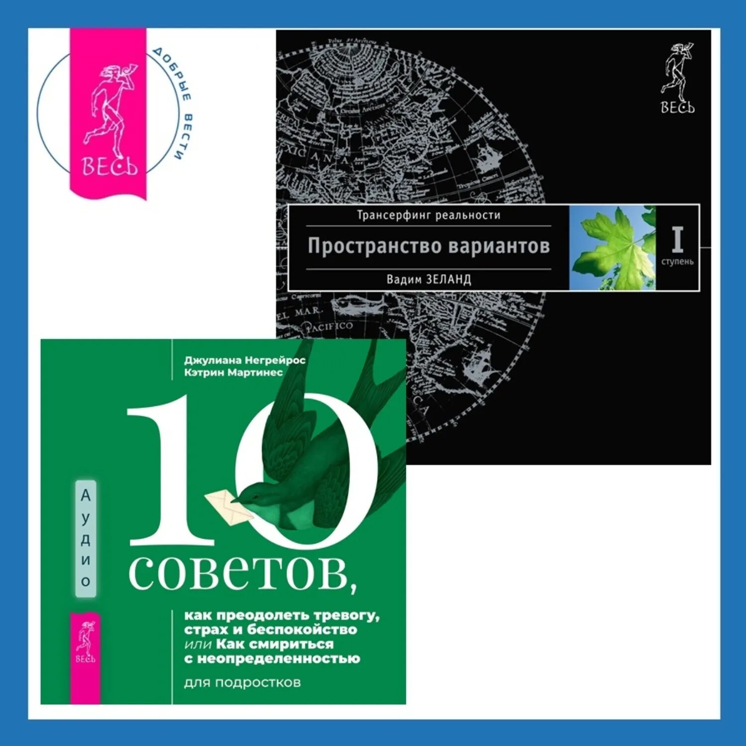 10 советов, как преодолеть тревогу, страх и беспокойство, или Как смириться с неопределенностью для подростков. Трансерфинг реальности. Ступень I: Пространство вариантов [Аудиокнига]