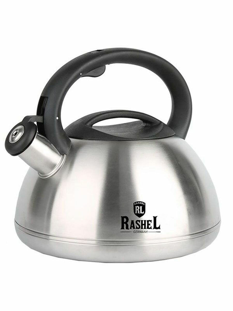 Чайник из нержавеющей стали 3 л со свистком Rashel