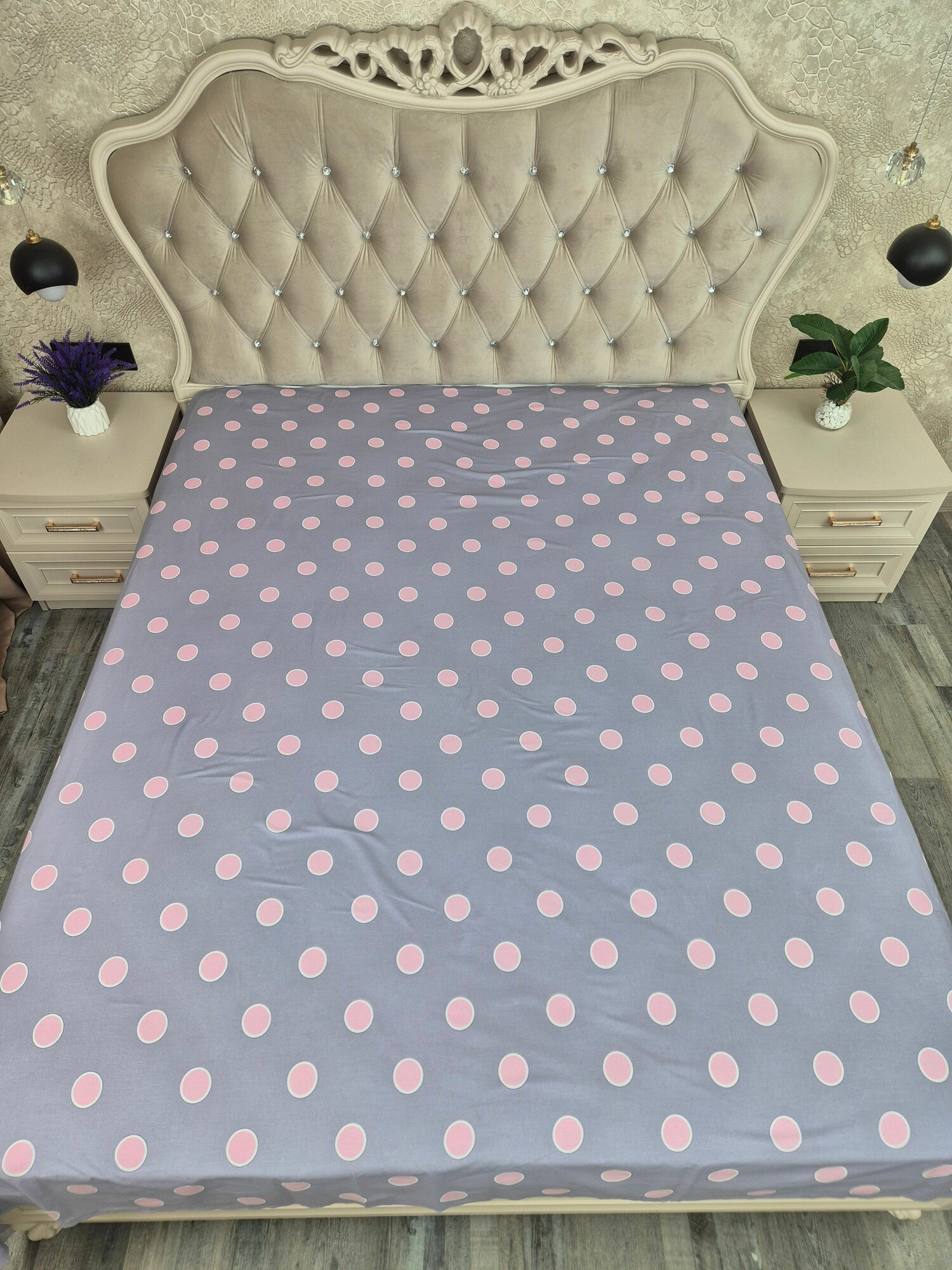 Простыня Поплин класическая Евро 220\240см. Хлопок 100% производство Иваново плотность 115 гр/м2