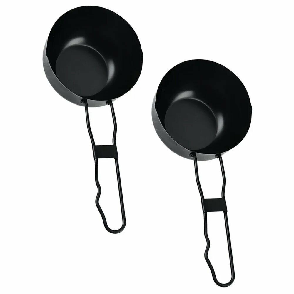 Мини-супница из нержавеющей стали для домашнего использования и кемпинга на открытом воздухе 2 предмета