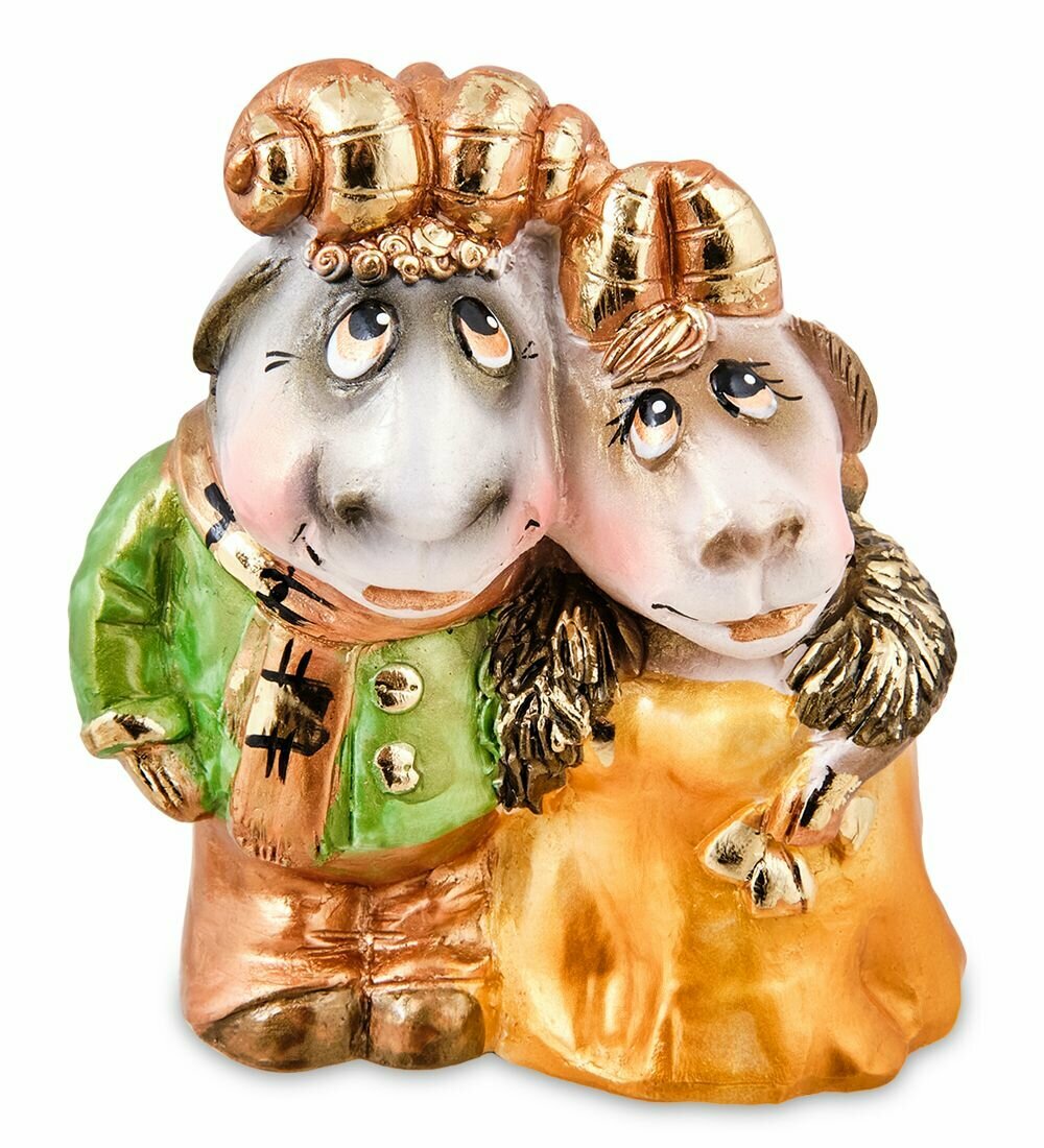 Фигурка гипсовая Баран с козой A2186695