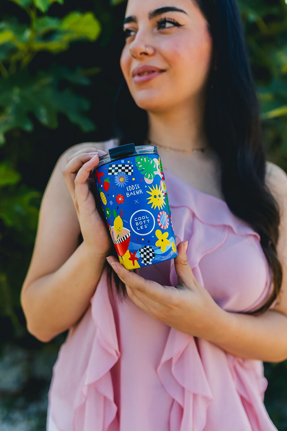 Термокружка Cool Bottles Tumbler Eddie Baehr Sunshine Fiesta 330мл CBT33SFI