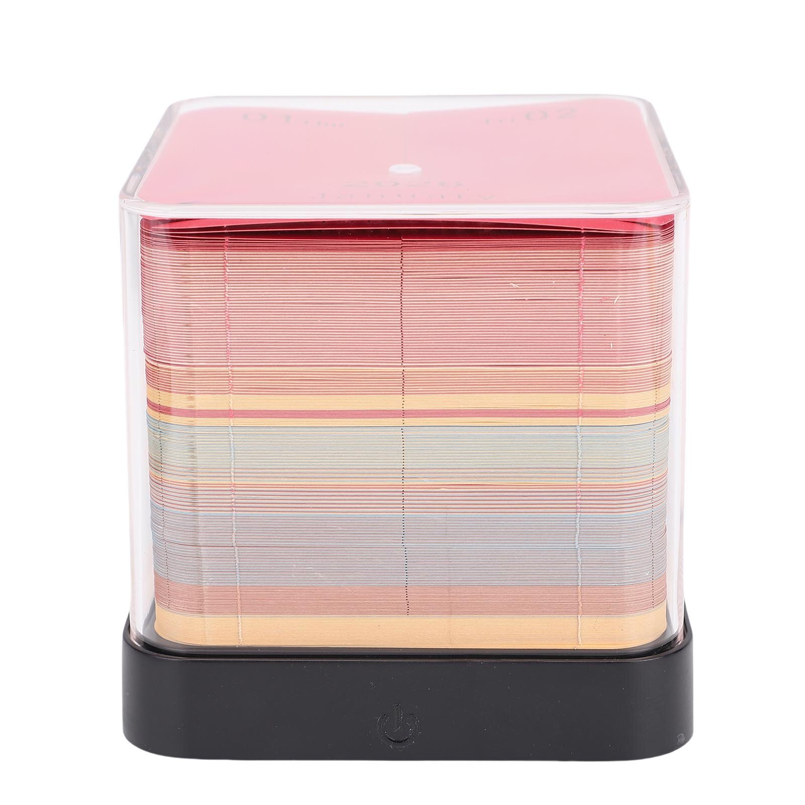 3D-блокнот для заметок в стиле цирка, с календарем на 2026 год и подсветкой, для украшения рабочего стола.